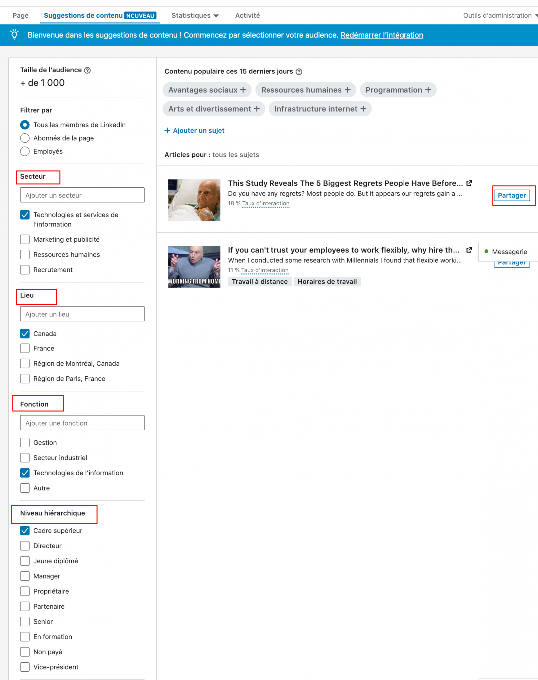 Page Entreprise Linkedin: 3 nouveautés pour optimiser votre visibilité!